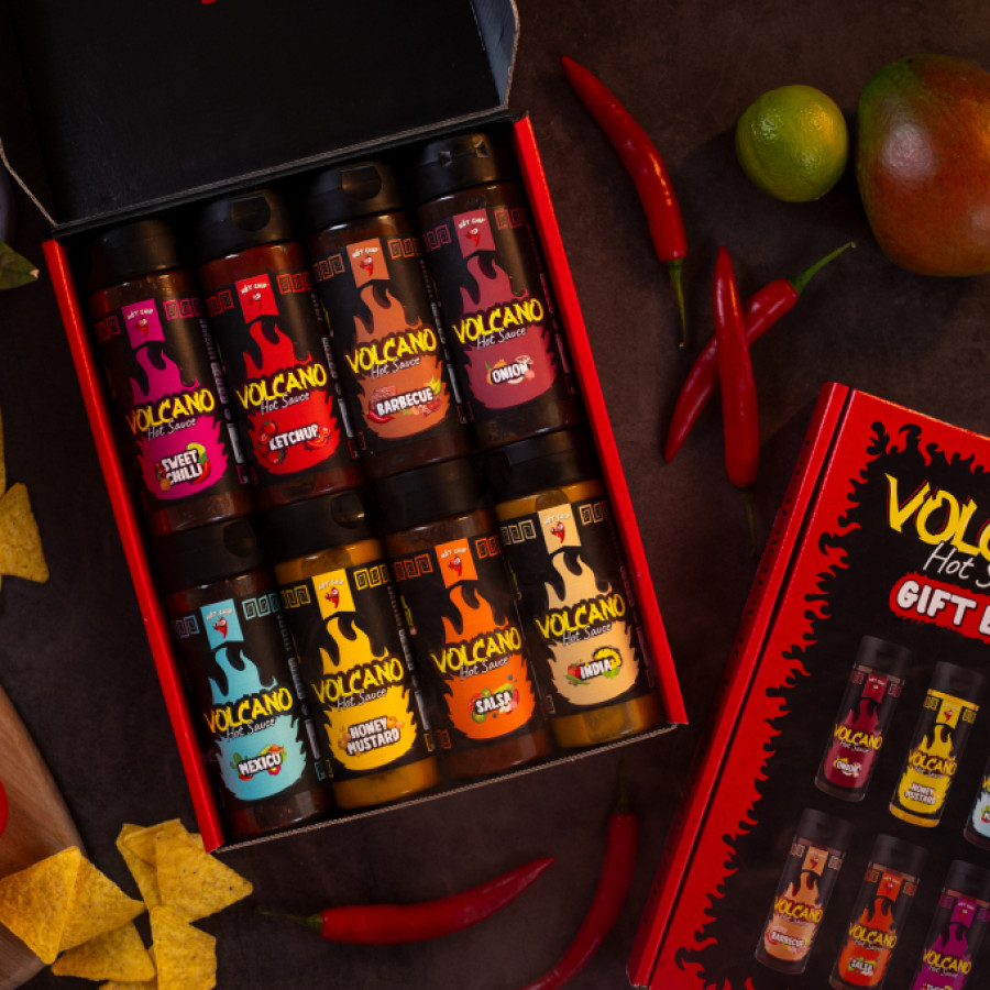 HC-VOLCANO Sauce GIFT SET (1) | Hot Chip | SweeteX